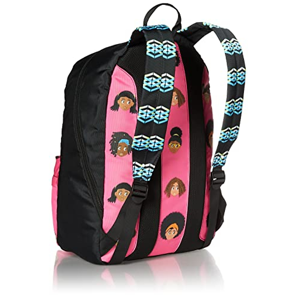 EPIC Everyday School, Travel Backpack African American Girl Characters (Pink)