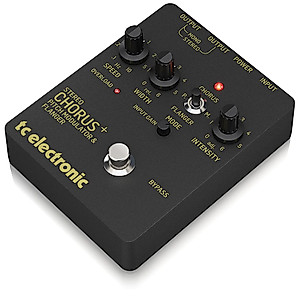 TC Electronic Guitar Chorus Effects Pedal, Black (SCF Gold)