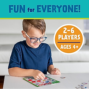 Peaceable Kingdom Alphabet Bingo and Alphabet Go Fish Educational Games for Kids