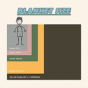 AUSMART Cute Cow Print Throw Blanket Flannel Microfiber Luxury Warm Soft Cozy Blanket for Couch, Car, Bed Sofa Dorm Water Beds Gift X-Small 40x30In ( Toddler ) Pet