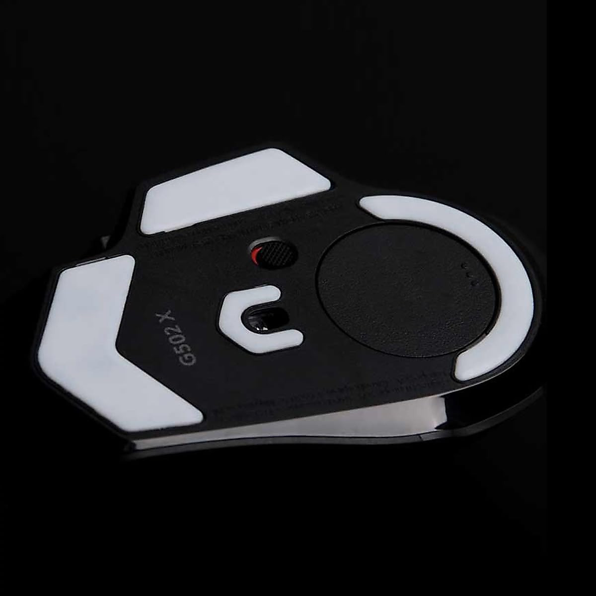 Mouse Feet 2 Set ICE Skates Rounded Curved Edges for Logitech G502 Lightspeed Superlight Wireless Gaming Mouse Upgrade