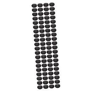 Uonlytech 80 Pcs Sealing Ring Washers for Screws Toilet Bolts Toilet Tank Gasket Leak- Proof Bolt Conical Washers Toilet Tank Screws Washers Toilet Tank Rubber Washer Seals Rubber Washers M8