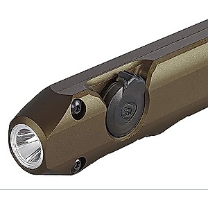 Streamlight 88811 Wedge 300-Lumen Slim Everyday Carry Flashlight, Includes USB-C Cord, Lanyard, Coyote