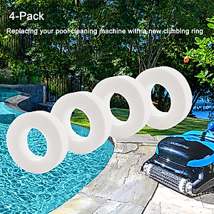 Climbing Ring Replacement for (Compatible with) Maytronics Dolphin 6101611-R4, Fits M200/M400/M500, Nautilus/CC Plus, and DX3/DX4/DX6 and More – Made from Quality Material, Guaranteed to Fit (4 Pack)