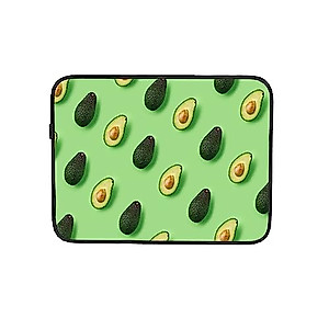 Green Avocados 13 inch Portable Laptop Sleeve Compatible with MacBook Air Notebook Computer Case for Men Women College School Students