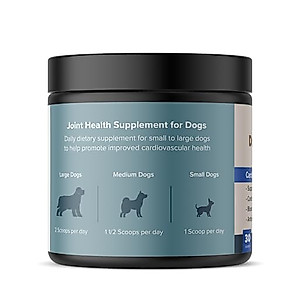 Kea Pets Doggie Condiments Cardiovascular Supplement for Dogs - Natural Dog Supplement Powder for Canine Heart Health and Performance