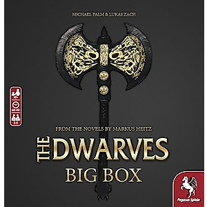 The Dwarves: Big Box - Board Game by Pegasus Spiele 2-6 Players – Board Games for Family – 60-90 Minutes of Gameplay – Games for Family Game Night – Kids and Adults Ages 10+ - English Version