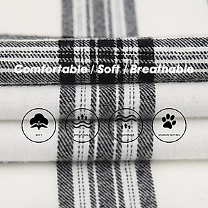 Men's Button Down Plaid Flannel Casual Shirts Brushed Regular Fit Long Sleeve Shirts Yellow Black Plaid Large