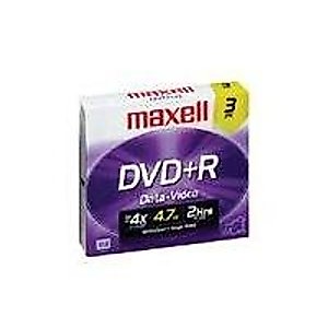 Maxell DVD+R 4.7GB 3PK WLG (634039)