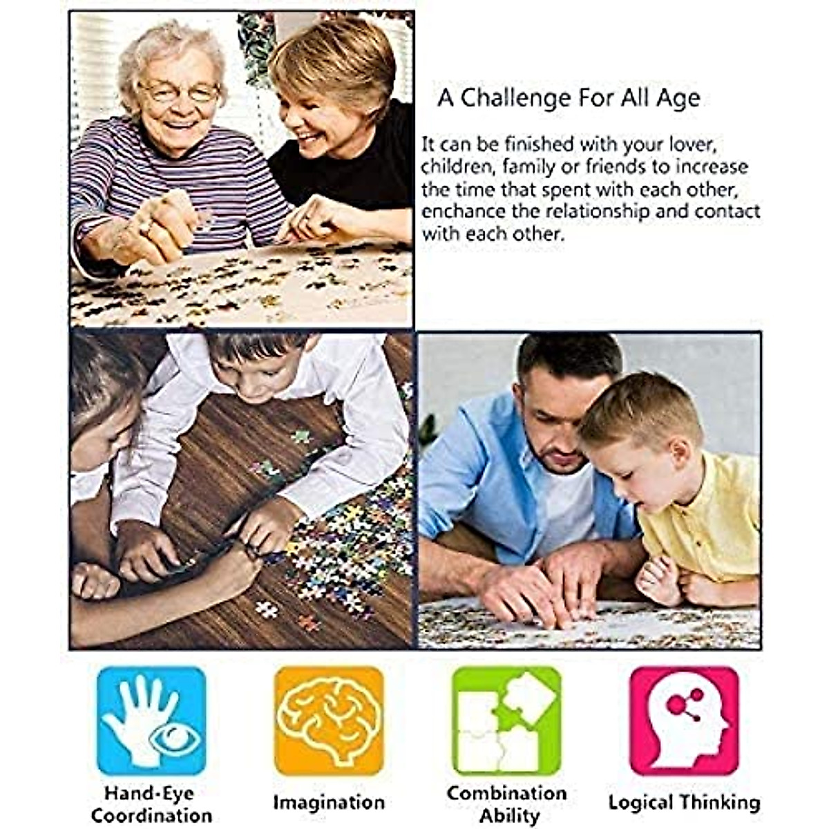 Jigsaw Puzzles for Adults Tower-5000piece Jigsaw Puzzle Kids Educational Game Toys Gift for Home Wall Decoration