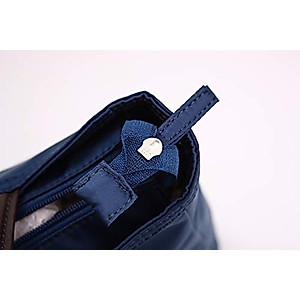 Satchel Purses and Handbags for Women Work Office Shoulder Tote Bags Wallets-YONBEN (Navy Blue)