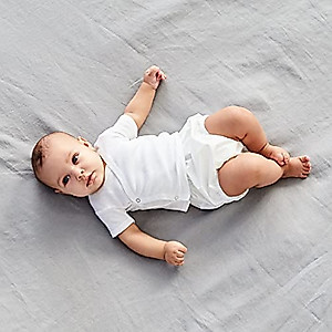 Gerber Unisex Baby Toddler 8 Pack Waterproof Diaper Cover, White, 2T