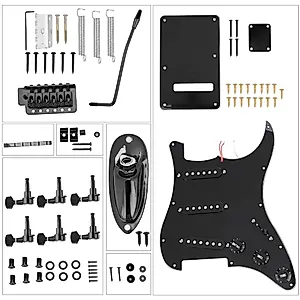 DIY Electric Guitar Kit, ST Style Guitars Kits Build Your Own Guitar