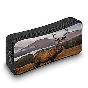 Scottish Bucks Pencil Case Pencil Pouch Coin Pouch Cosmetic Bag Office Stationery Organizer