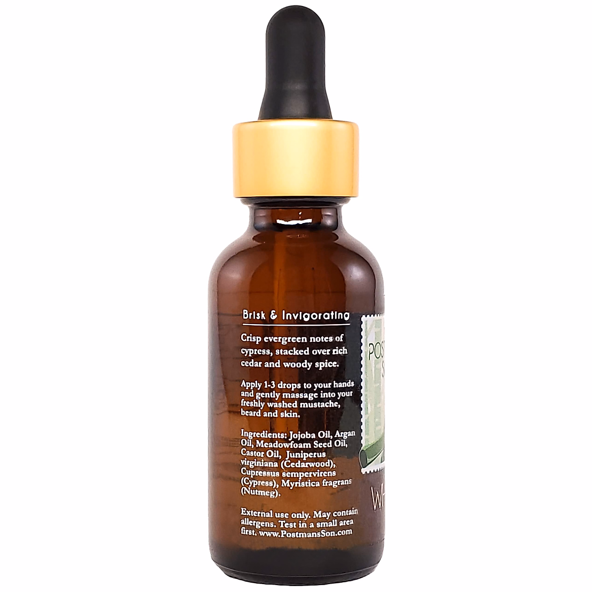 The Postman's Son - WHISTLE PUNK - Crafted Beard Oil - 1 fl oz