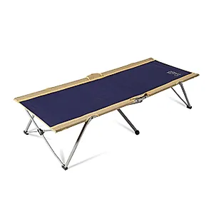 BYER OF MAINE Easy Cot - Extra Large Folding Cot - Heavy Duty Cot for Indoor and Outdoor Use - Cot Bed for Adults - 78”L X 31”W X 18”H - 330 lb Capacity
