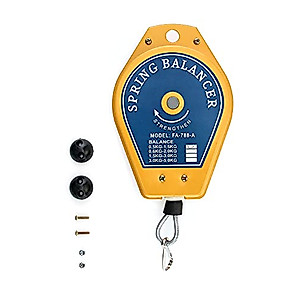 QWORK Spring Balancer, 1.1lbs - 3.3lbs Bearing Retractable Tool Fixture Holder for Assembly-line
