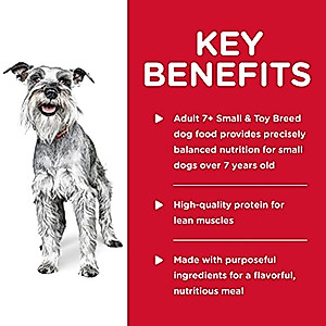 Hill's Science Diet Wet Dog Food, Adult 7+ For Senior Dogs, Small Paws For Small Breeds, Savory Stew Chicken & Vegetables, White, 3.5 Ounce (Pack Of 12)