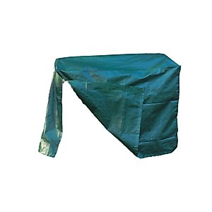 Bosmere Weatherproof Wood Pile Cover, 50" x 24" x 36" High, Green