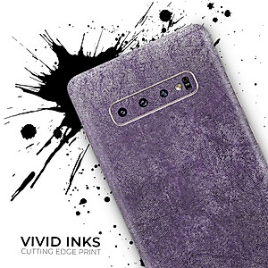DesignSkinz Distressed Silver Texture v9 Protective Vinyl Decal Wrap Skin Cover Compatible with The Samsung Galaxy S20 (Screen Trim & Back Glass Skin)