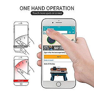 2 Pack Phone Ring Holder Finger Kickstand Universal 360° Rotation Metal Ring Grip for Magnetic Car Mount Compatible with All Smartphone(Grey&Rose)