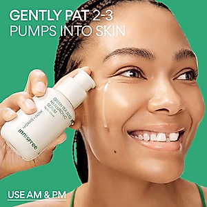 innisfree Green Tea Seed Hyaluronic Serum with Panthenol and Niacinamide, Korean Face Serum for Hydration and Glow (Packaging May Vary)