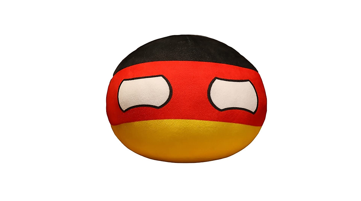 Wgxzyq 12Inch CountryBall Plush Toy for Kids - Germany