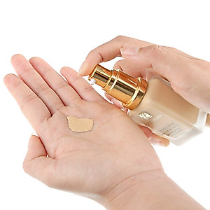 4 Pieces Replacement Foundation Pumps for Estee Lauder Double Wear Foundation, Gold