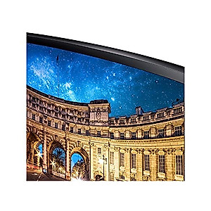Samsung LC24F392FHNXZA 1080p Curved Monitor, 24 (Refurbished)