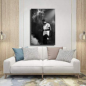 Famous Singer Lil Tjay Poster 13 Canvas Poster Bedroom Decor Sports Landscape Office Room Decor Gift Unframe-style112×18inch(30×45cm)