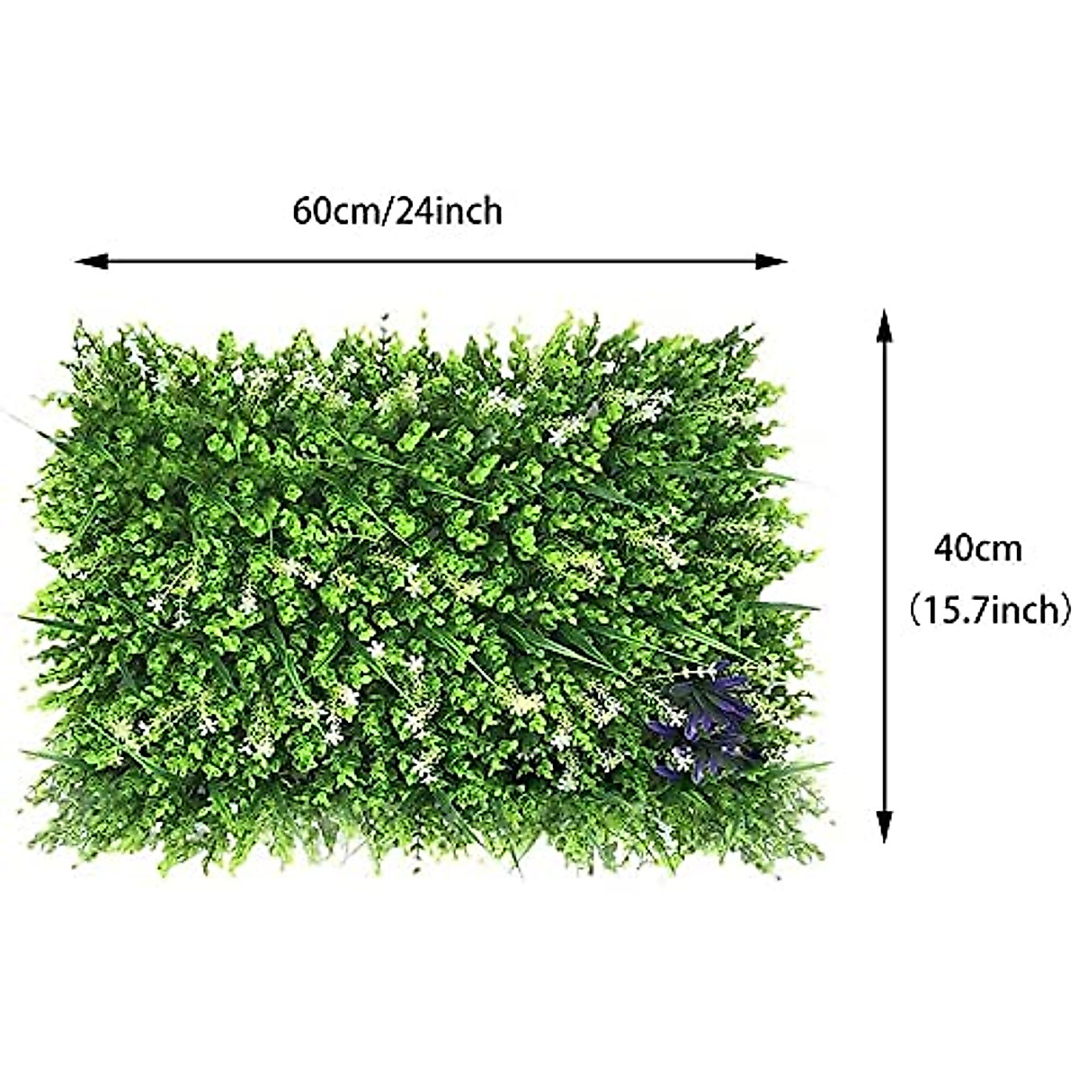 HACSYP Expandable Faux Privacy Fence Artificial Ivy Garden Fence Screen 23.62×15.75 Inches | Artificial Garden Privacy Protective Screens for Outdoor Wall Garden