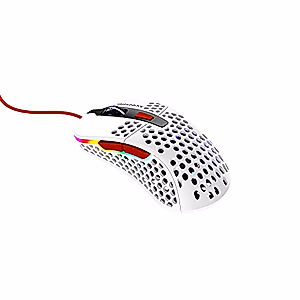 XTRFY M4 RGB, Ultra-Light Wired Gaming Mouse, Ergonomic Design for Right-Handers, Pixart 3389 Sensor, Adjustable RGB Lighting, Tokyo (Limited Edition)