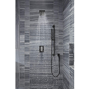 Kohler 24805-BL Parallel™ 2.5 gpm single-function showerhead with Katalyst air-induction technology