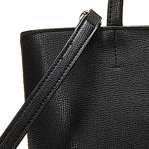 Karl Lagerfeld Paris Womens Maybelle Crossbody Tote Bag, Blk Multi, One Size US