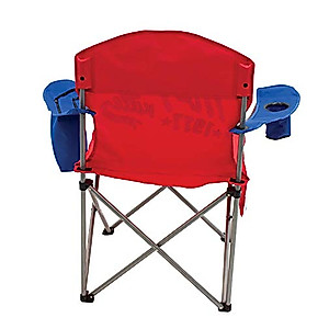 Margaritaville Outdoor Quad Folding Chair - 1977 - Red/Blue, 21.5"" x 36.5"" x 37.5""" (630251-1)