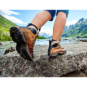 FEIDEER Men's Hiking Walking Socks, 5 pack Outdoor Recreation Wicking Cushioned Quarter Low Cut Ankle Socks for Men (5MSS20205-L)