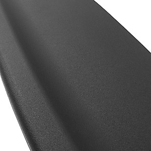 FREEMOTOR802 Tailgate Top Protector, Fit For 2009-2018 Dodge Ram 1500 & 2010-2018 Ram 2500 3500 & 2019-2024 Ram 1500 Classic, PP Pickup Truck Tailgate Upper Molding Spoiler Cap Cover Guard Replacement
