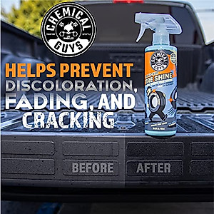 Chemical Guys Quickie Detail Bundle - Total Interior Cleaner & Protectant, Blazin' Banana Spray Wax and Tire Kicker Tire Shine (3 16 oz Bottles)