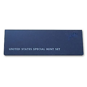 1966 P Special Mint Set - Five Coins in Sealed Case with Original Packaging and Struck at the Philadelphia Mint: SMS US Mint Brilliant Uncirculated