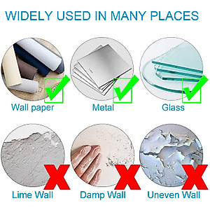 4 Pieces Wall Door Handle Stopper 2" Clear Rubber Door Knob Round Wall Shield Cushion Quiet Wall Protector for Door Handle Guard Door Bumper Wall Protector Silencer Self Adhesive