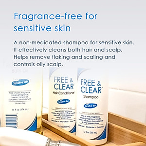 Vanicream Shampoo For Sensitive Skin 12 OZ (Pack of 3)