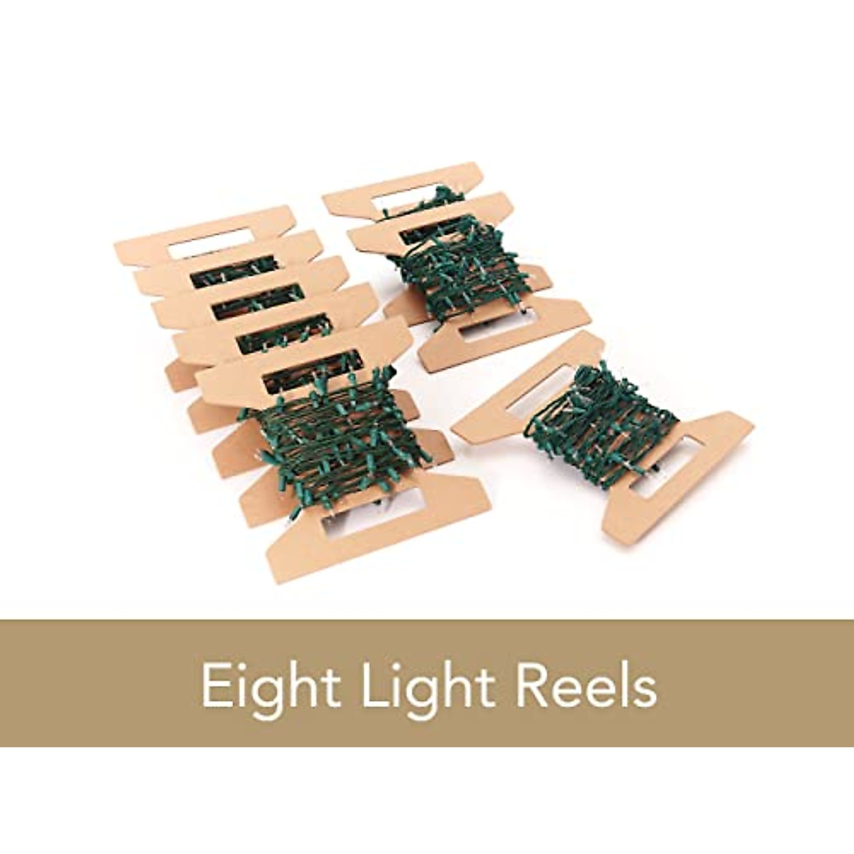 Covermates Keepsakes Christmas Light Storage Box - Carrying Handles, Sturdy Interior Walls - Holiday Storage-Red Snowflake