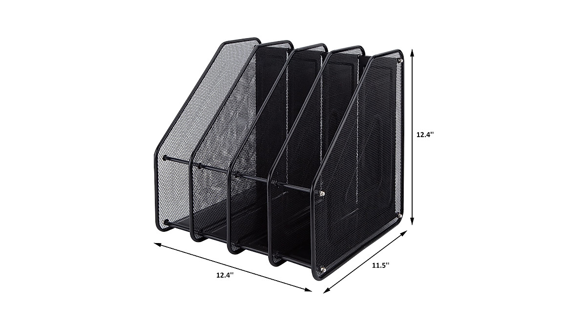 Cliselda Metal Mesh Magazine Holder - Organize Your Space