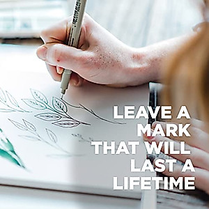 SAKURA Pigma Micron Fineliner Pens - Archival Sepia Ink Pens - Pens for Writing, Drawing, or Journaling - Assorted Point Sizes - 4 Pack