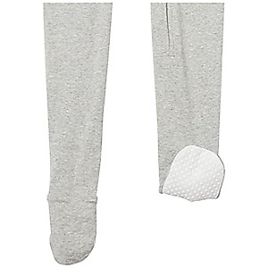 Amazon Essentials Disney | Marvel | Star Wars Unisex Babies' Snug-Fit Cotton Footed Pajamas, Pack of 2, Mickey Moods - Footed Sleeper, 18 Months