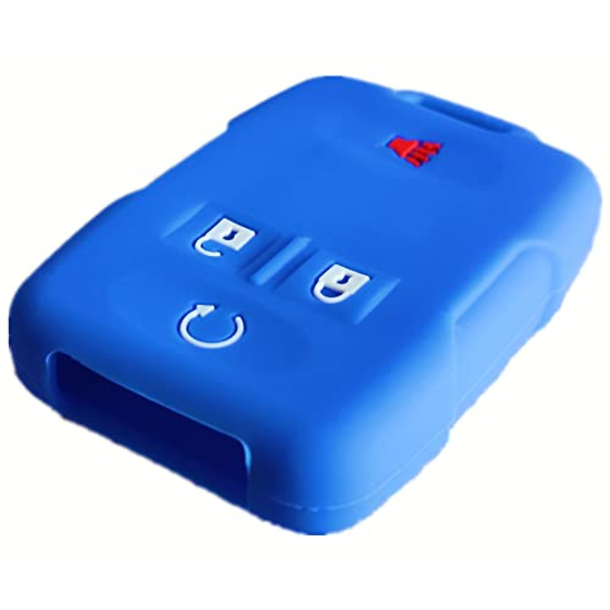 Smart Key Fob Cover Remote Case Keyless Protector Jacket for Chevrolet Silverado Colorado M3N32337100 13577770 13577771 GMC Sierra Yukon Cadillac