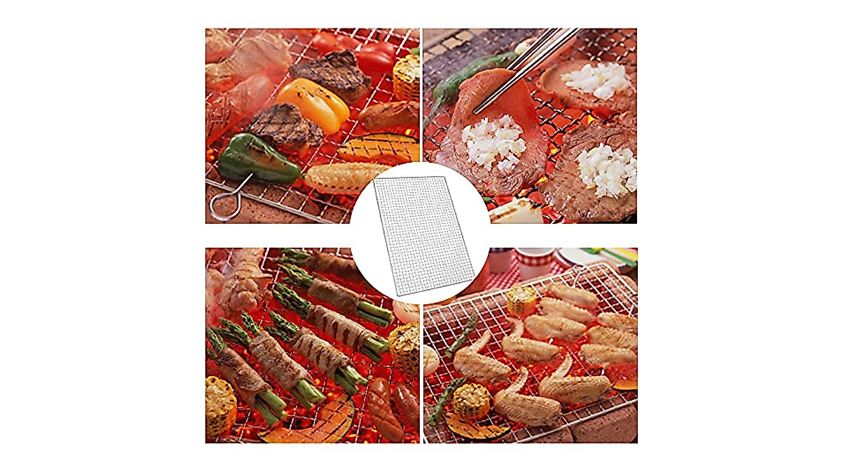 JoyRay Grill Rack Grids, Stainless Steel BBQ Roasting Rack or Baking ...