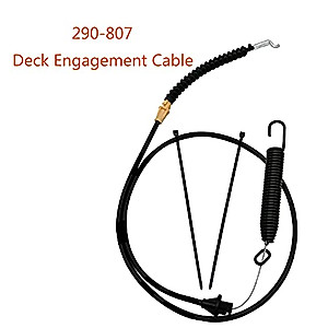 ZHNsaty 946-04173E Deck Engagement Cable 290-807 Fits MTD Craftsman Troy-Bilt Bolens 746-04173E 746-04173C 946-04173