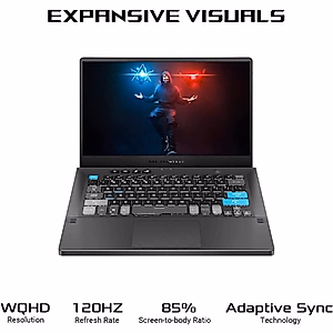 ASUS ROG Zephyrus G14 Alan Walker Special Edition Gaming Laptop 14" WQHD 120Hz IPS AMD 8-Core Ryzen 9 5900HS (Beat i7-10370H) 16GB RAM 1TB SSD GeForce RTX 3050 Ti 4GB Backlit USB-C Win10 + HDMI Cable