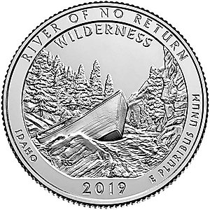 2019 D BU Frank Church River of No Return Wilderness Idaho National Park NP Quarter Choice Uncirculated US Mint
